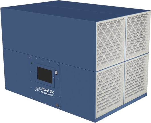 Commercial & Industrial Air Cleaners | OX-4000-2x2 | Blue Ox