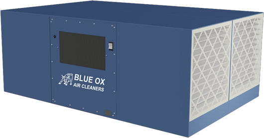 Commercial & Industrial Air Cleaners | OX-7000-2x1 | Blue Ox